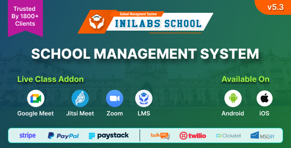 School Management System PHP Scripts | CodeCanyon